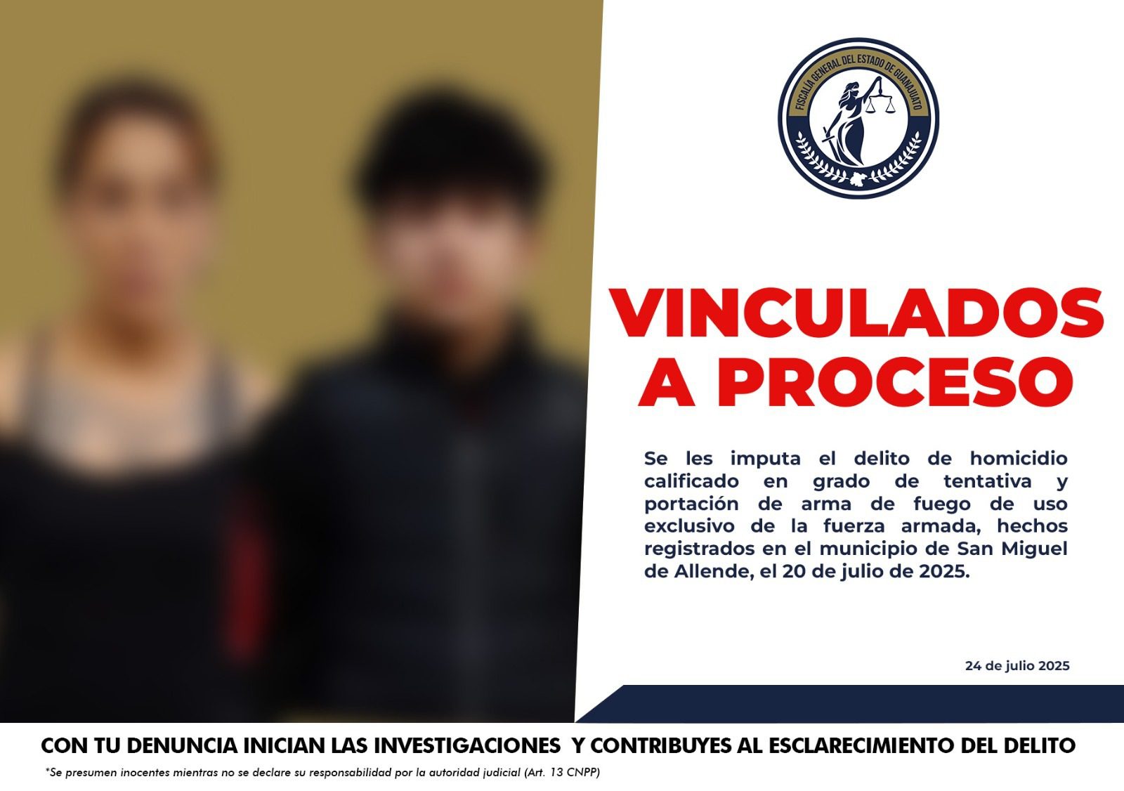 Detenidos En San Miguel De Allende Enfrentan Proceso Penal Por