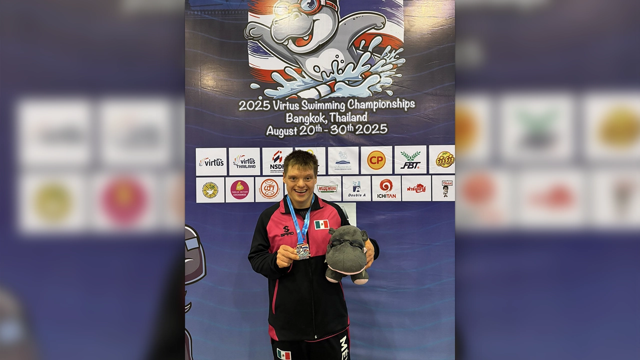 Steven Martínez obtiene tres medallas en el Mundial Virtus 2025 en ...